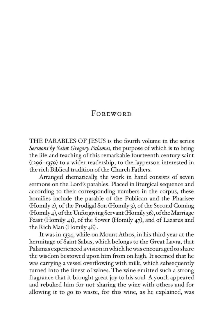 The Parables of Jesus – MOUNT THABOR PUBLISHING